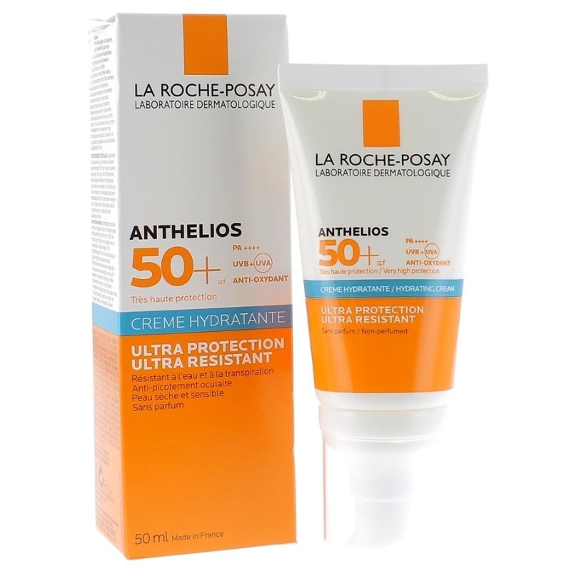 LA ROCHE-POSAY ANTHELIOS SPF50+ CREME HYDRATANTE SANS PARFUM 50 ml